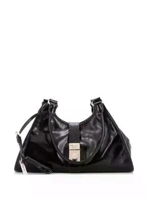 Prada Pushlock Leather Satchel Medium