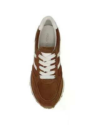 Veronica Beard Valentina Applique Sneakers - Brown