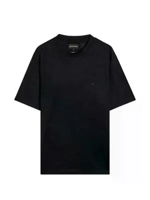 Emporio Armani Logo-detail T-shirt - Blue