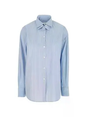 RÓHE Striped Shirt - Blue