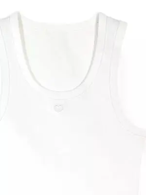 Maje Ribbed Tank Top