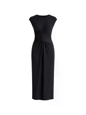 Vince Twisted Knot Midi Dress