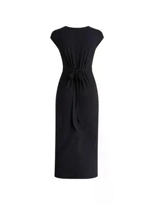 Vince Twisted Knot Midi Dress