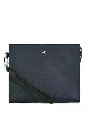 Montblanc Sartorial Leather Square-shape Clutch Bag