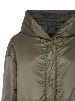 Max Mara Hooded Button-fastening Jacket