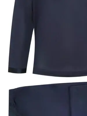 Frette Banded-collar Pajamas