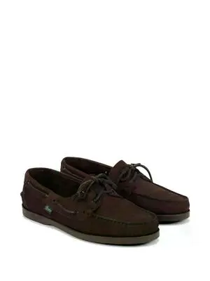 Paraboot Leather Boat Shoes