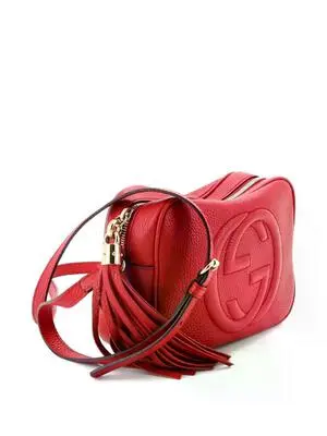 Gucci Soho Disco Small Crossbody Bag - Red