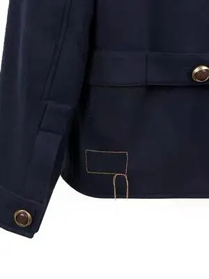 FORTELA Buttoned Patch-pocket Jacket