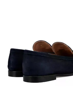 FERRAGAMO Gancini Loafers - Blue