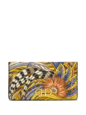 FERRAGAMO Gancini Continental Wallet - Yellow