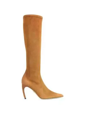 FERRAGAMO Knee High Boots - Neutrals