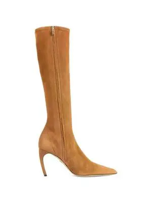 FERRAGAMO Knee High Boots - Neutrals