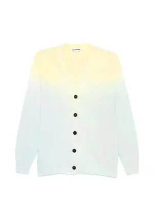 JIL SANDER Buttoned Gradient Cardigan