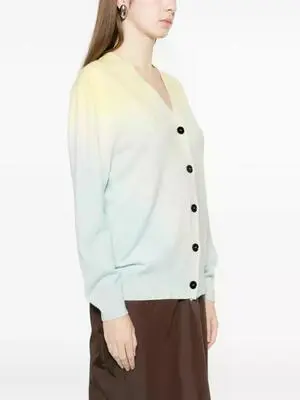 JIL SANDER Buttoned Gradient Cardigan