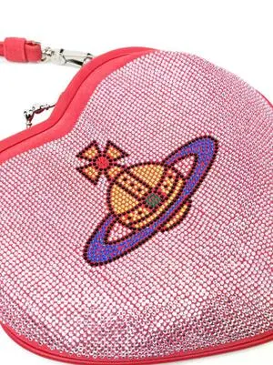 VIVIENNE WESTWOOD Belle Heart-frame Tote - Red