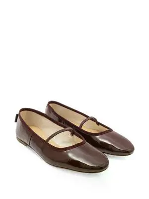 A.p.c. Swan Ballet Flats - Red