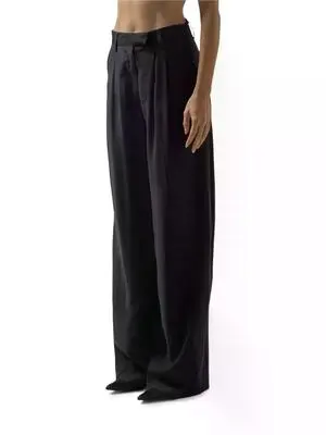 Gcds Pleated Wide-leg Trousers