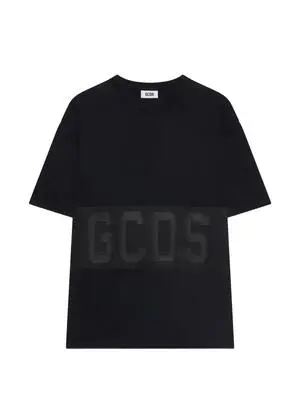 Gcds Logo-band T-shirt - Black