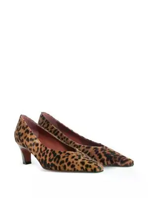 Roberto Festa Falira Leopard-print Heel Pumps - Brown