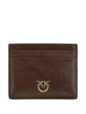 Pinko Logo-plaque Card Holder - Brown