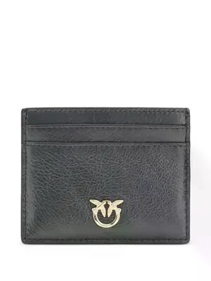 Pinko Logo-appliqué Card Holder - Grey