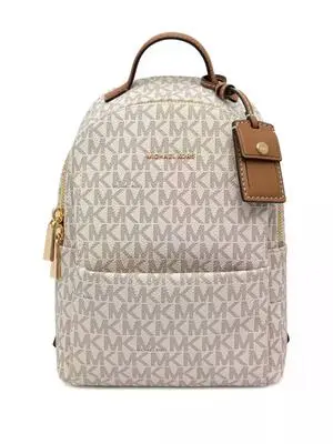 Michael Kors Logo-print Backpack With Tag Detail