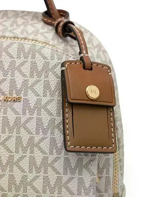 Michael Kors Logo-print Backpack With Tag Detail
