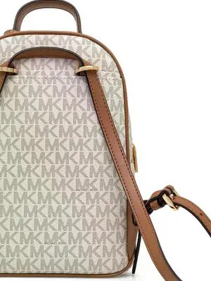 Michael Kors Logo-print Backpack With Tag Detail