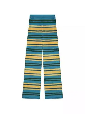 Calle Del Mar Paper Stripe Trousers - Blue