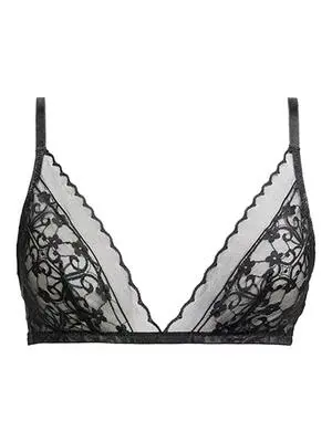 AME.M Lace Triangle Bra - Black