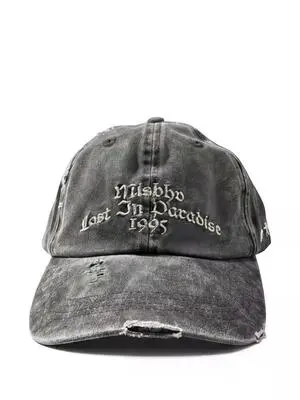 MISBHV Embroidered Distressed Cap - Grey