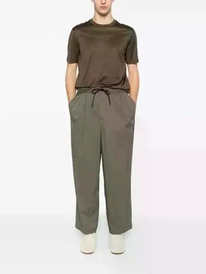 Emporio Armani Travel Essential Lyocell-blend Jersey T-shirt - Green