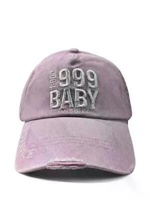 MISBHV Embroidered Baseball Cap - Purple