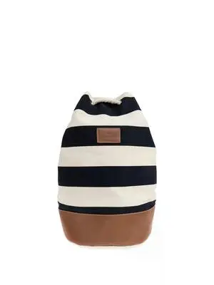 Paul & Shark Striped Rope Backpack - Blue