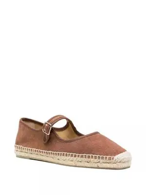 CastaÑer Padua Buckle-strap Flats - Brown