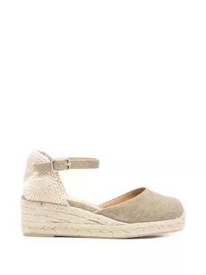 CastaÑer Carol Ankle-strap Espadrilles - Green