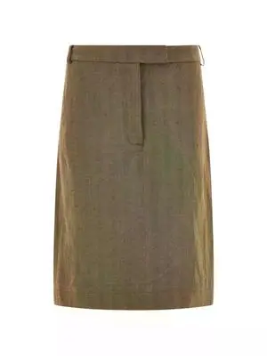 FERRAGAMO Knee Length Skirt - Brown