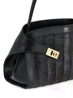 FERRAGAMO Hug Handbag - Black