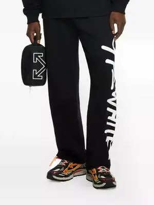 Off-White Spray Logo Track Pants - Black