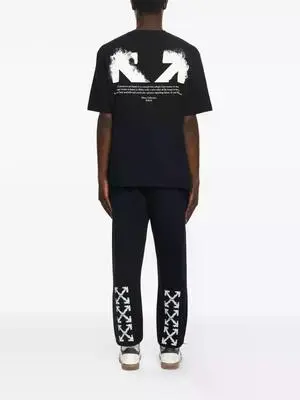 Off-White Heraldic Arrow Cuffed Track Pants