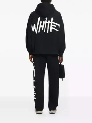 Off-White Loose Fit Hoodie
