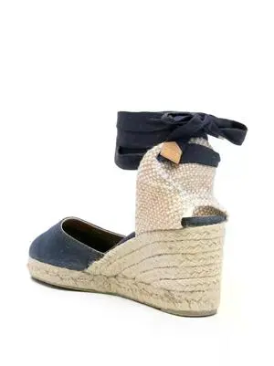 CastaÑer 70mm Carina Wedge Espadrilles - Blue