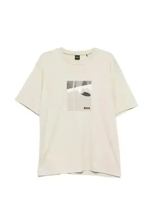 BOSS Tennis-artwork T-shirt