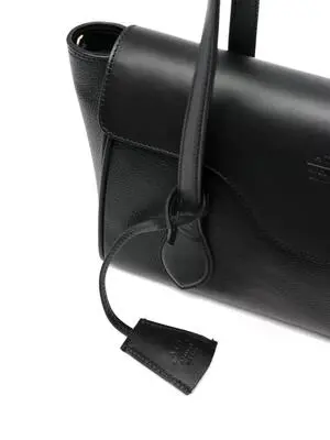 ATP ATELIER Eira Flap Tote Bag - Black