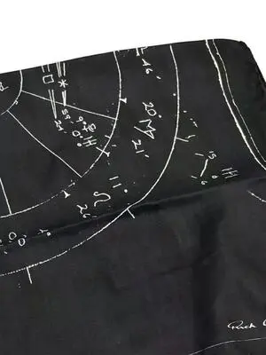 Rick Owens Printed Astro Scarf