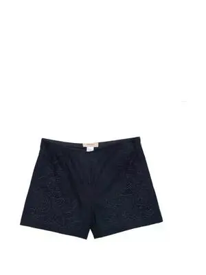 TWINSET Embroidered Mini Shorts