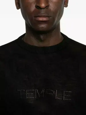 Rick Owens Crew-neck Long-sleeve Sweater - Black