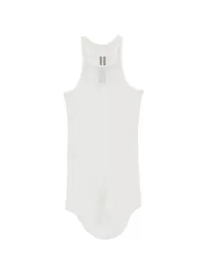Rick Owens Ribbed-knit Tank Top - White