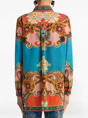 Etro Printed Long-sleeve Shirt